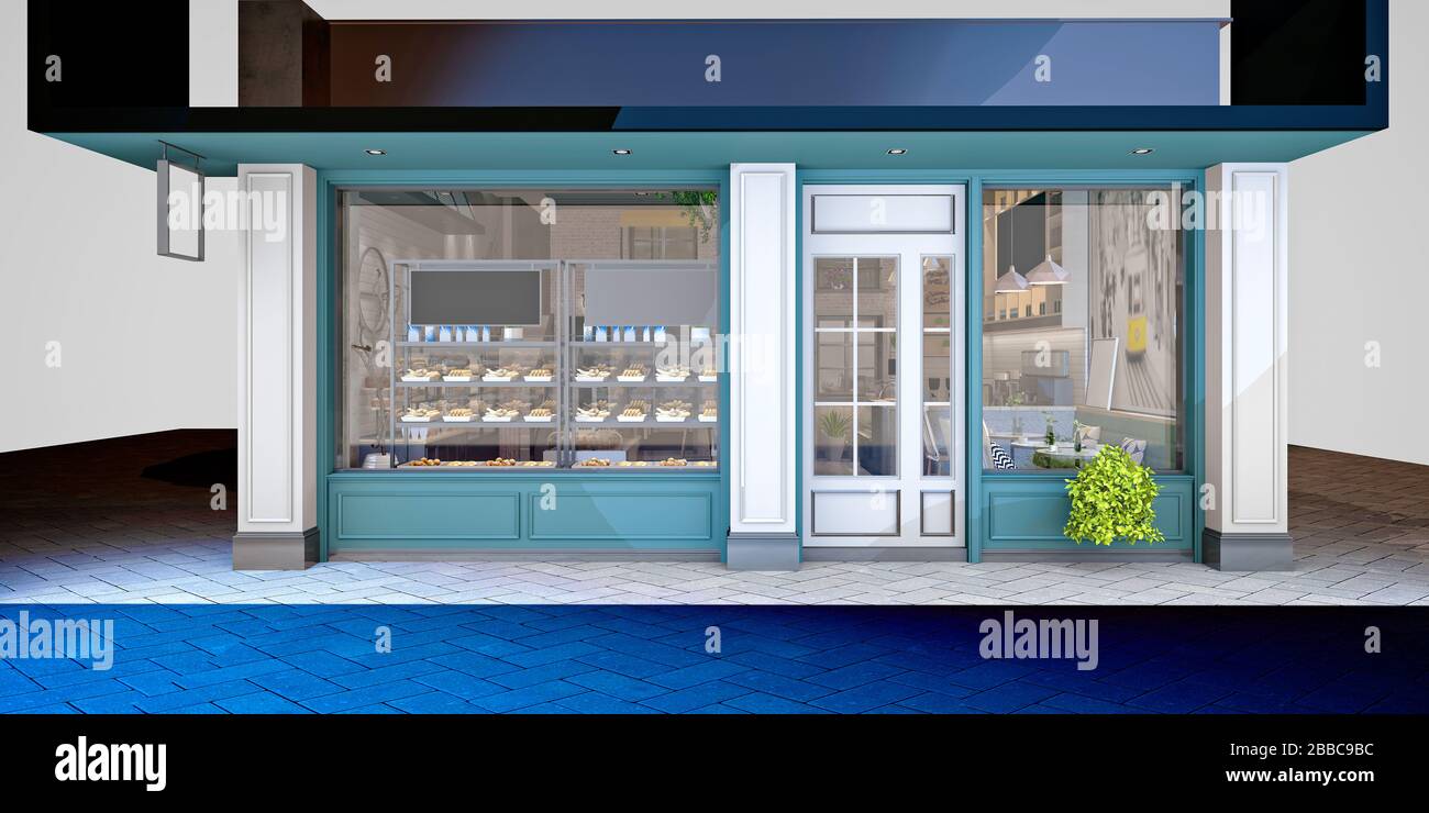 Coffee shop exterior hi-res stock photography and images - Alamy