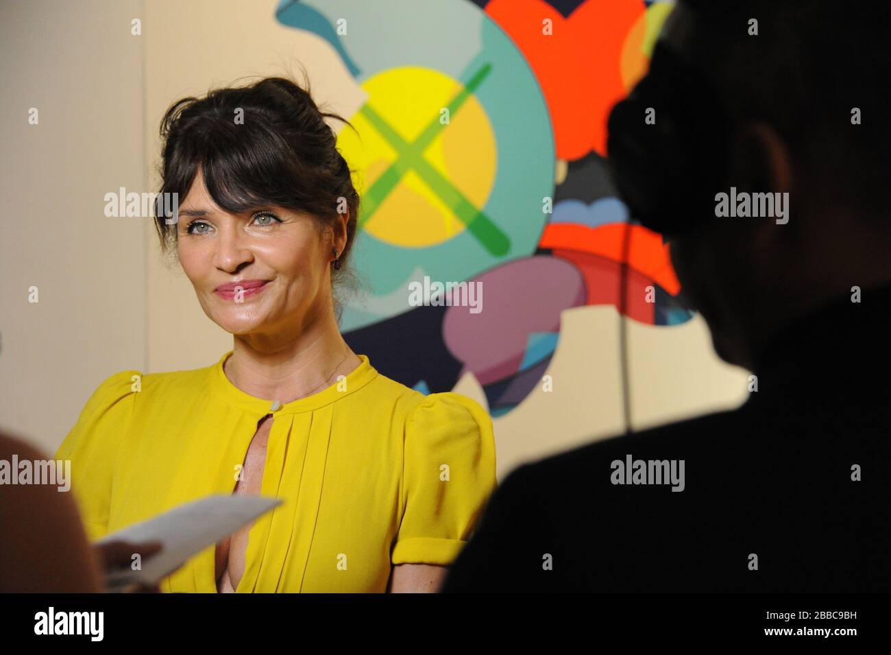 Supermodel Helena Christensen at the Tribeca Ball 2019, photographed by ...
