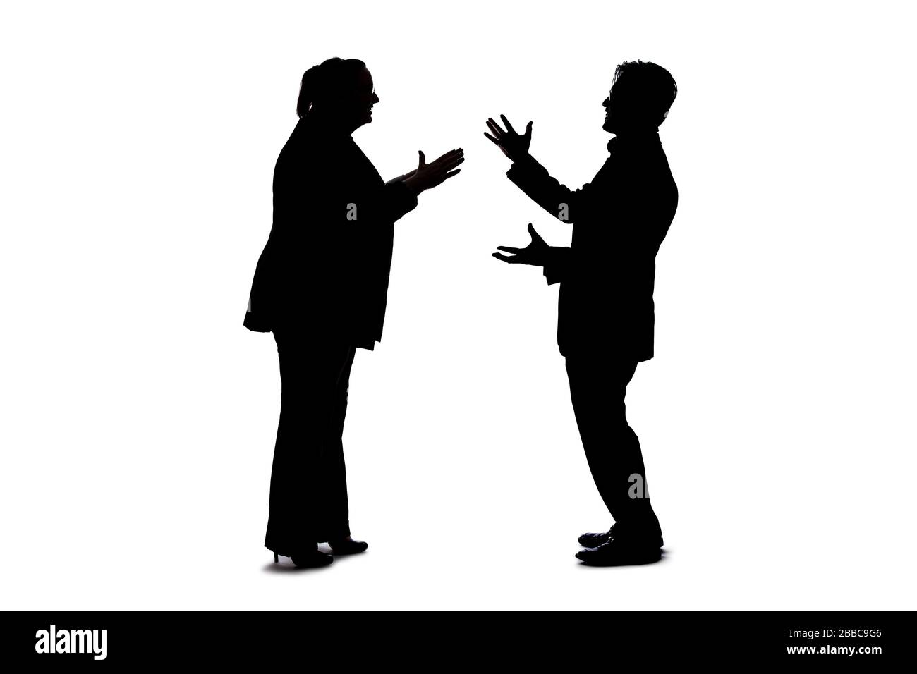 Conversation Silhouette