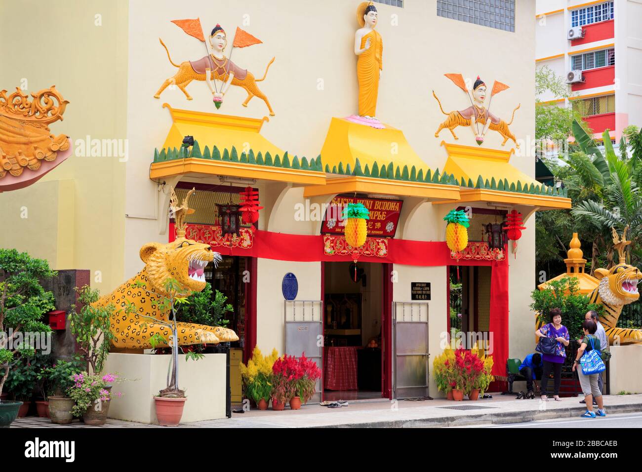 Sakya Muni Buddha Gaya Temple,Little India District,Singapore,Asia ...