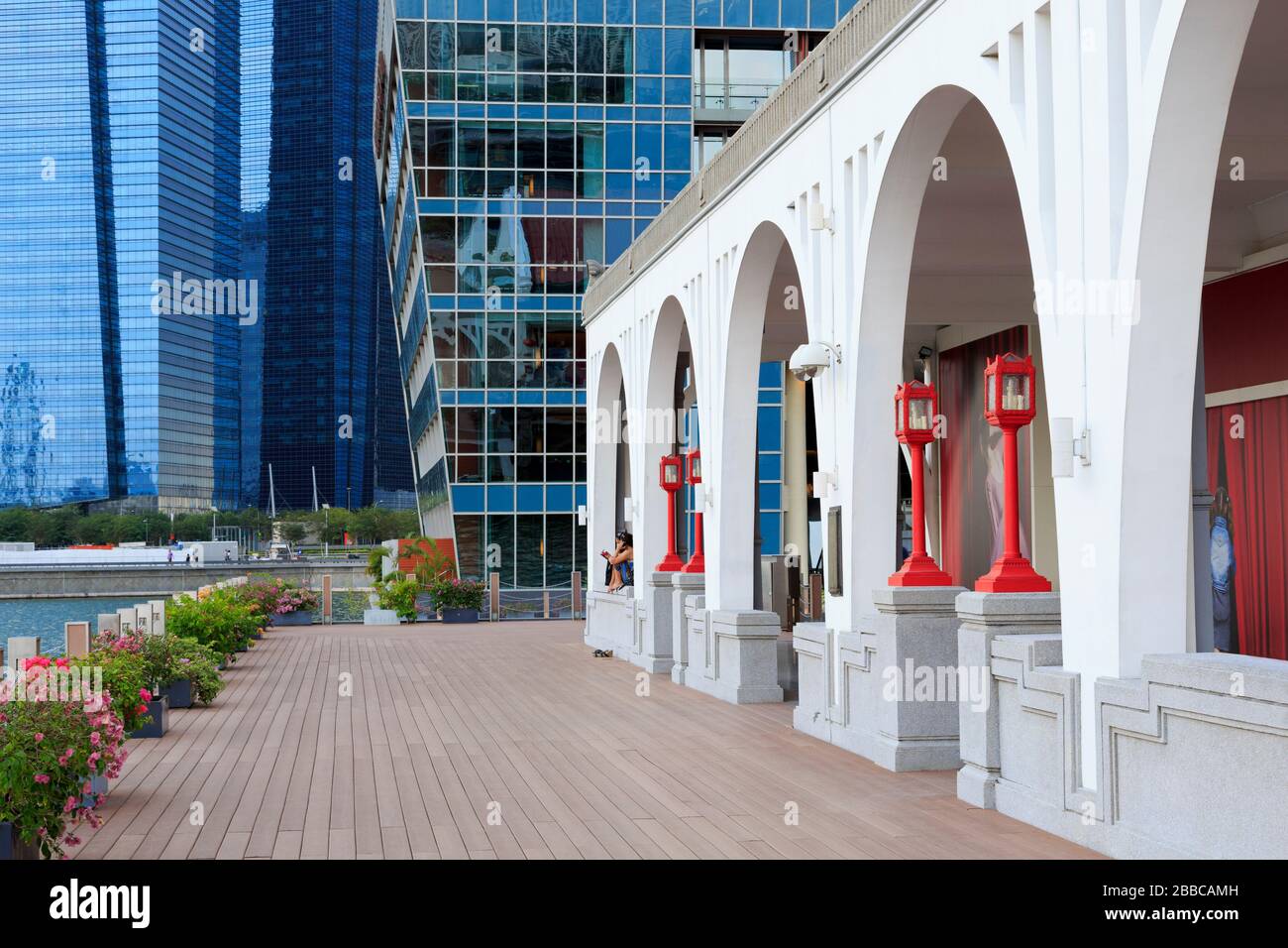 Clifford Pier in the Financial District,Singapore,asia Stock Photo - Alamy