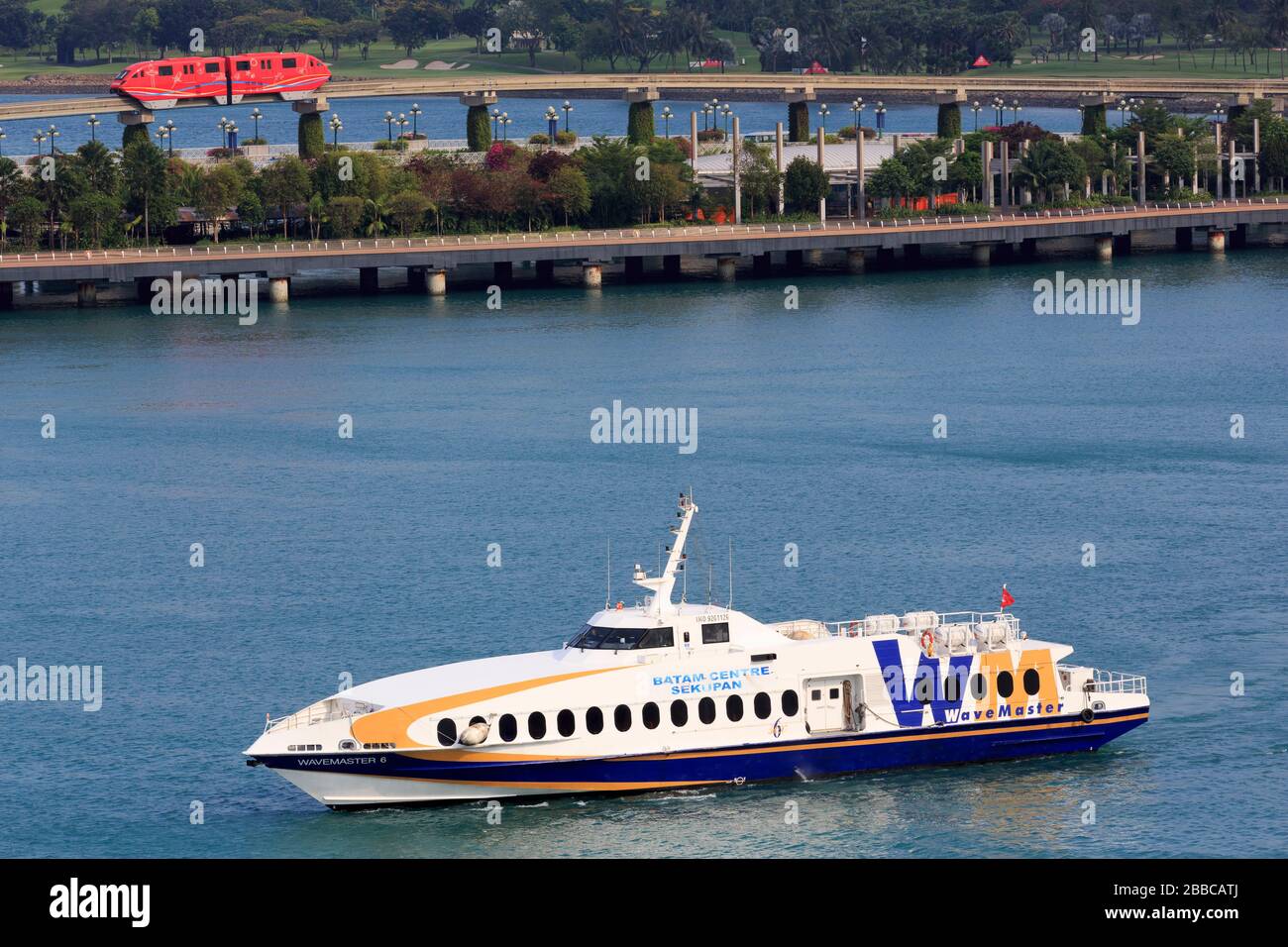 Sentosa island ferry boat hi-res stock photography and images - Alamy