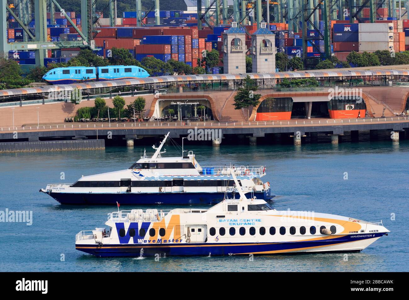 Sentosa ferry terminal hi-res stock photography and images - Alamy