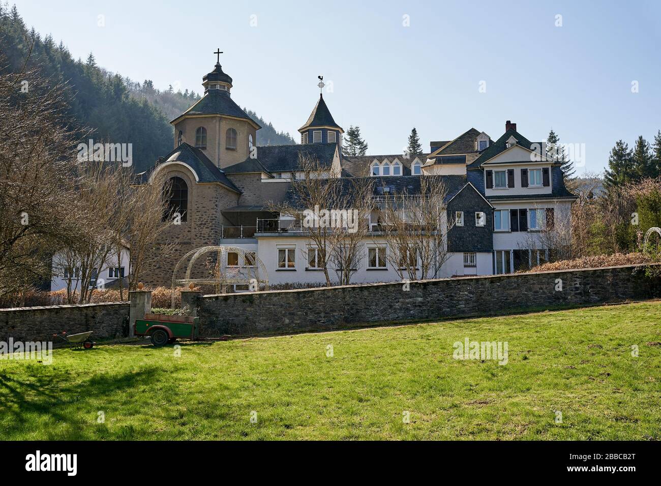 Mayen, Germany. 25th Mar, 2020. Helgoland Monastery. The former ...