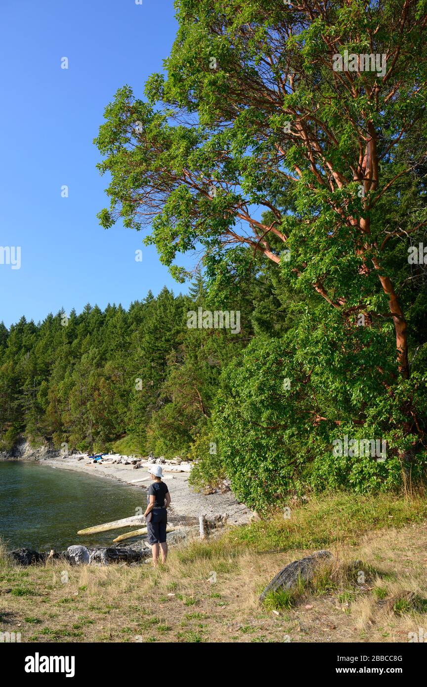 Portland Island, Gulf Islands National Park Reserve, a national park ...