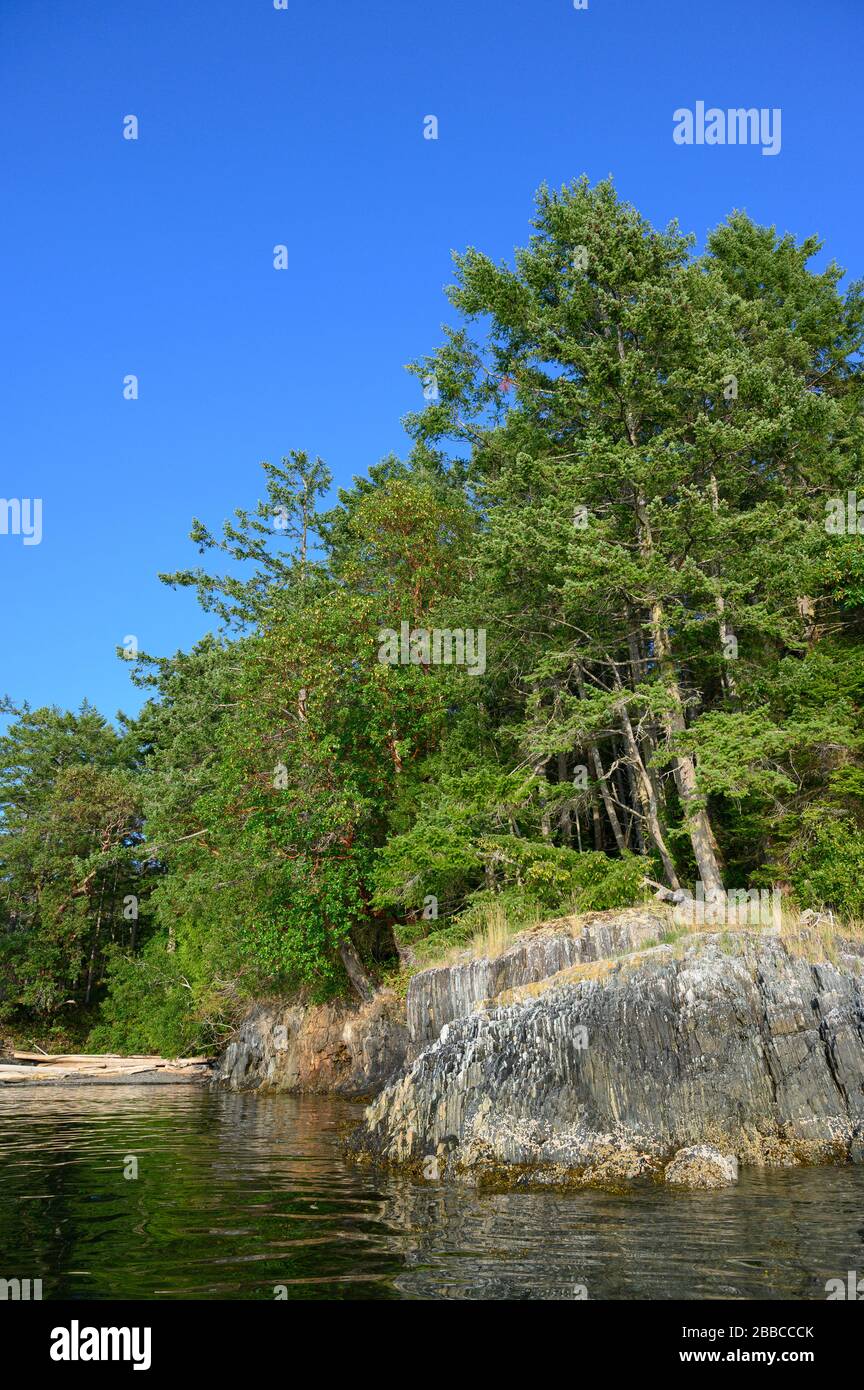 Portland Island, Gulf Islands National Park Reserve, a national park ...