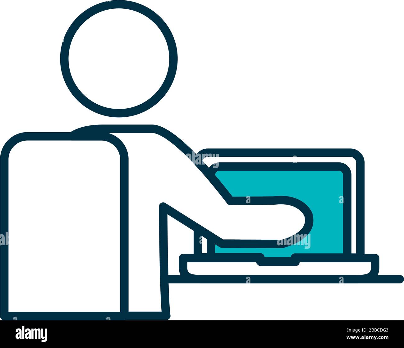 Student Computer Icon