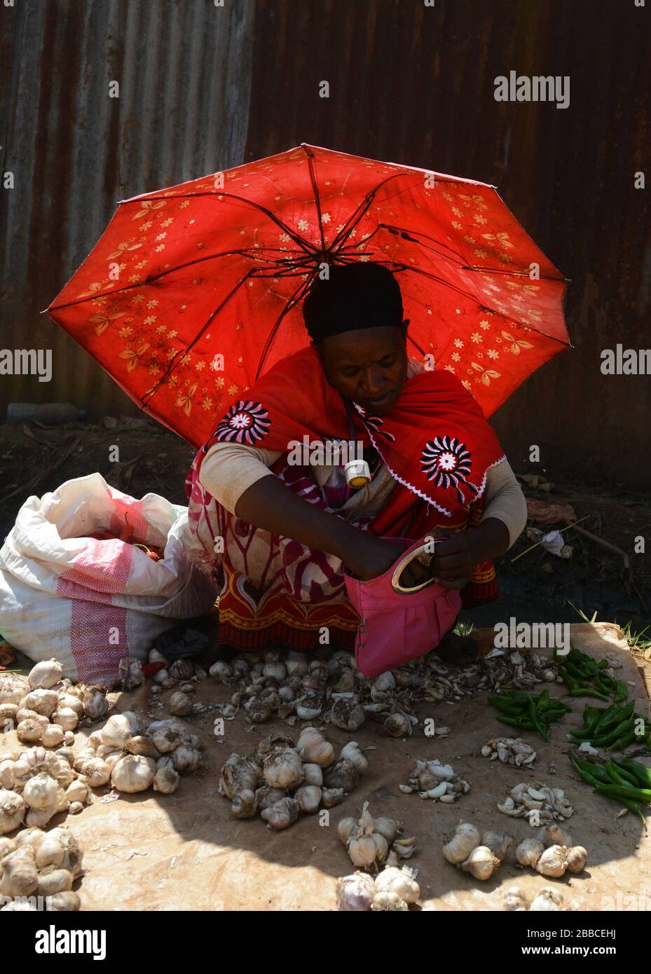 The vibrant market in Jimma, Ethiopia Stock Photo - Alamy