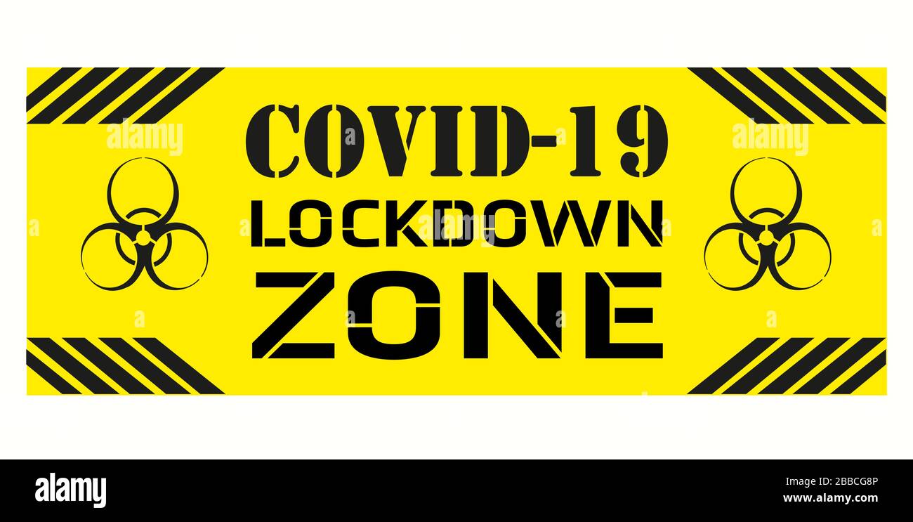 Covid 19 Vector Warning signs Stock Vector Image & Art - Alamy