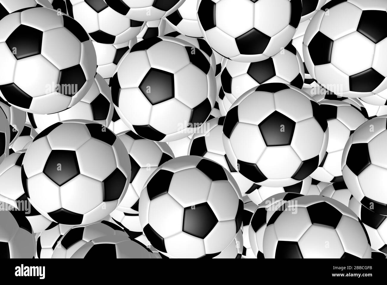 3D soccer/ football concept Stock Photo - Alamy