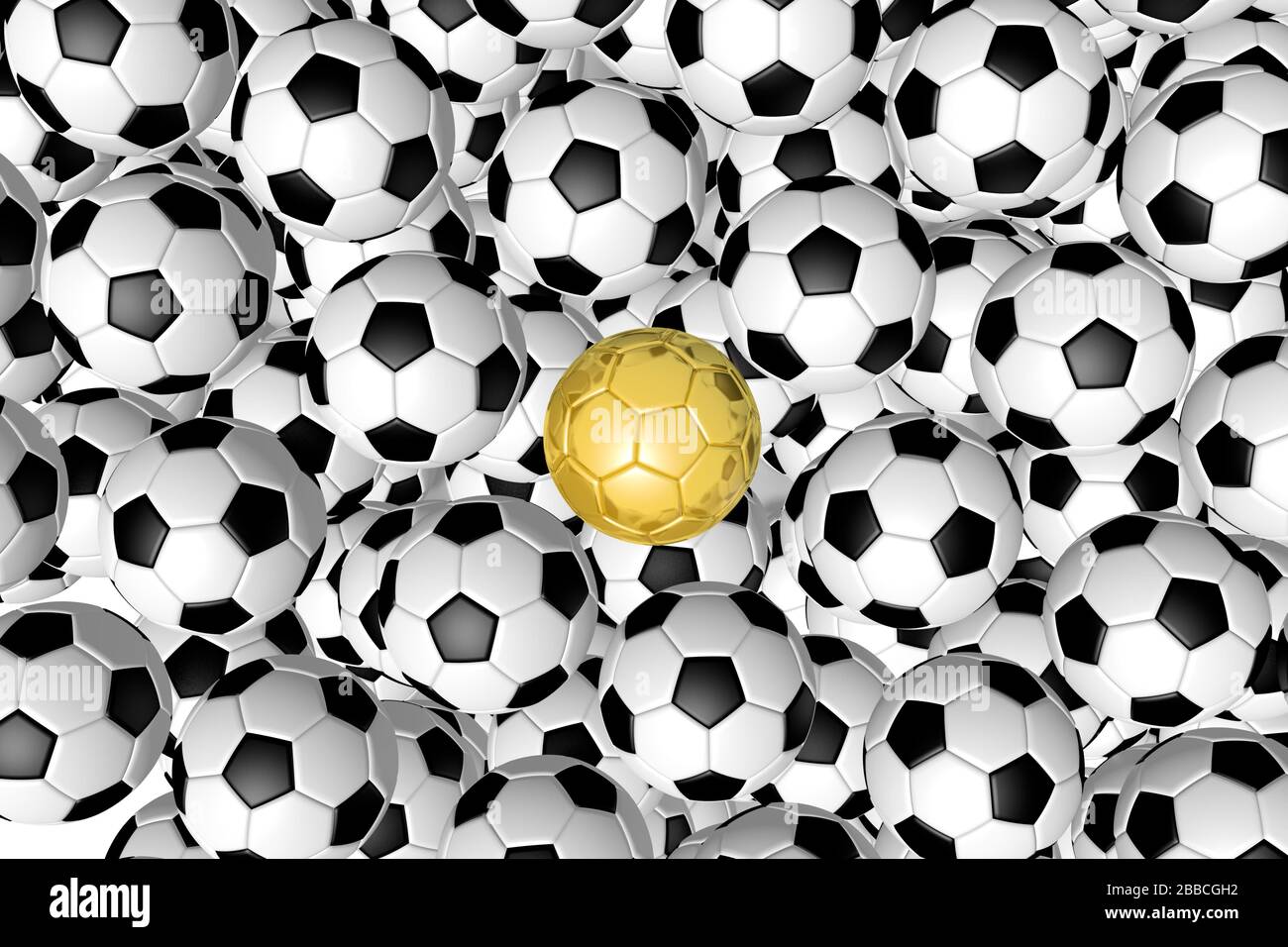 3D soccer/ football concept Stock Photo - Alamy