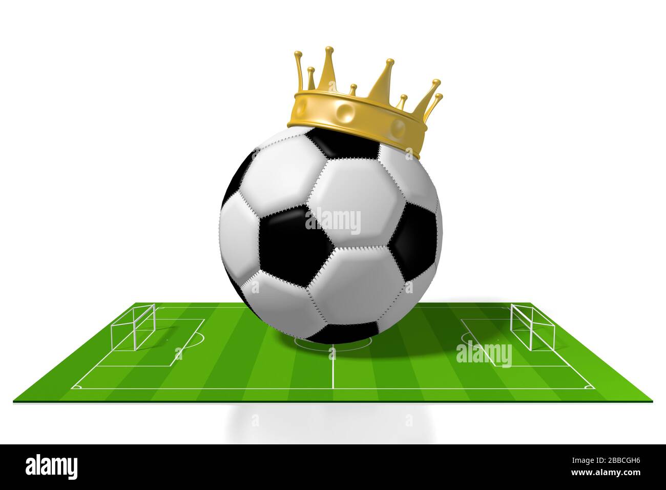 3D soccer/ football concept Stock Photo - Alamy