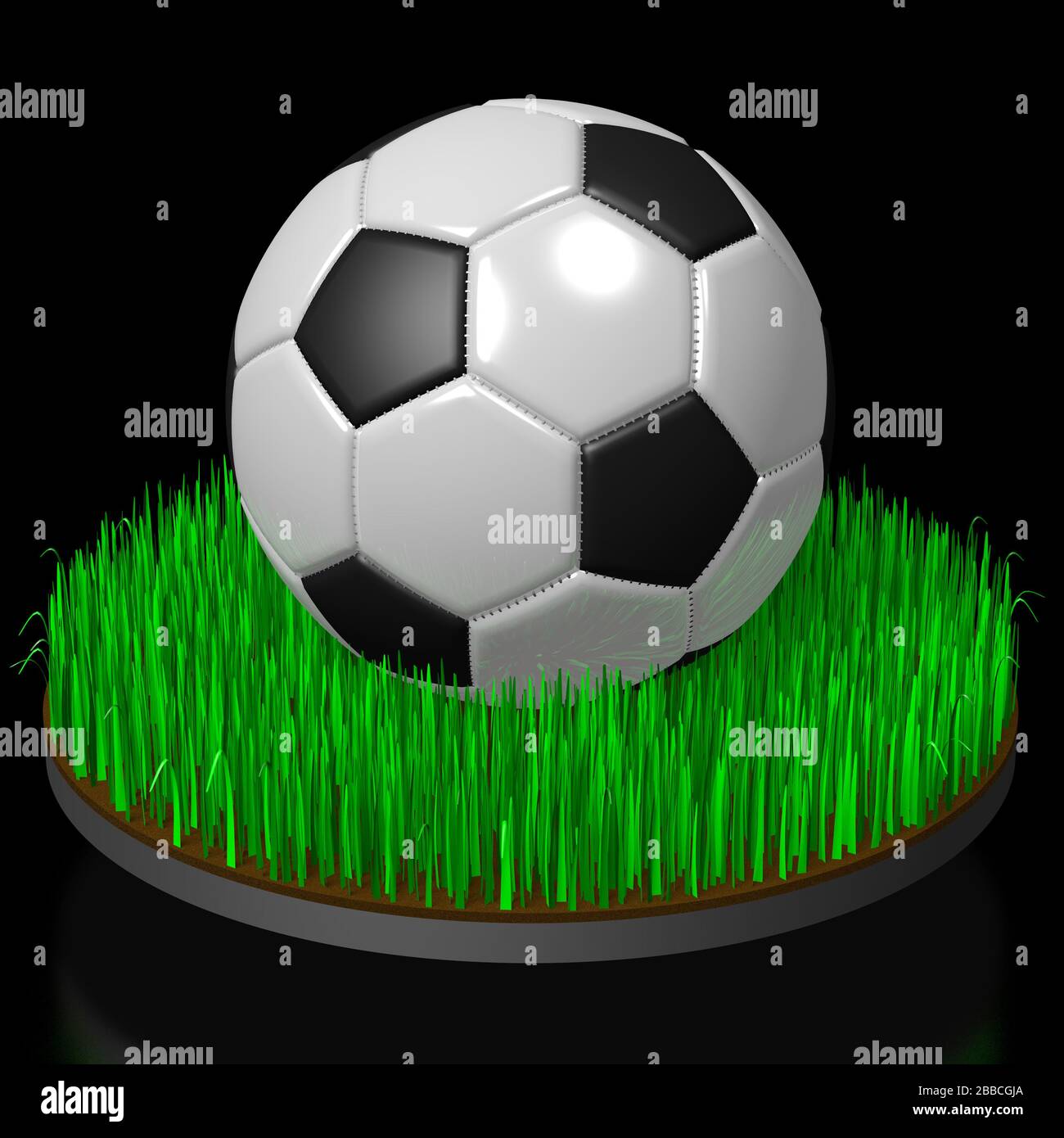 3D soccer/ football concept Stock Photo - Alamy