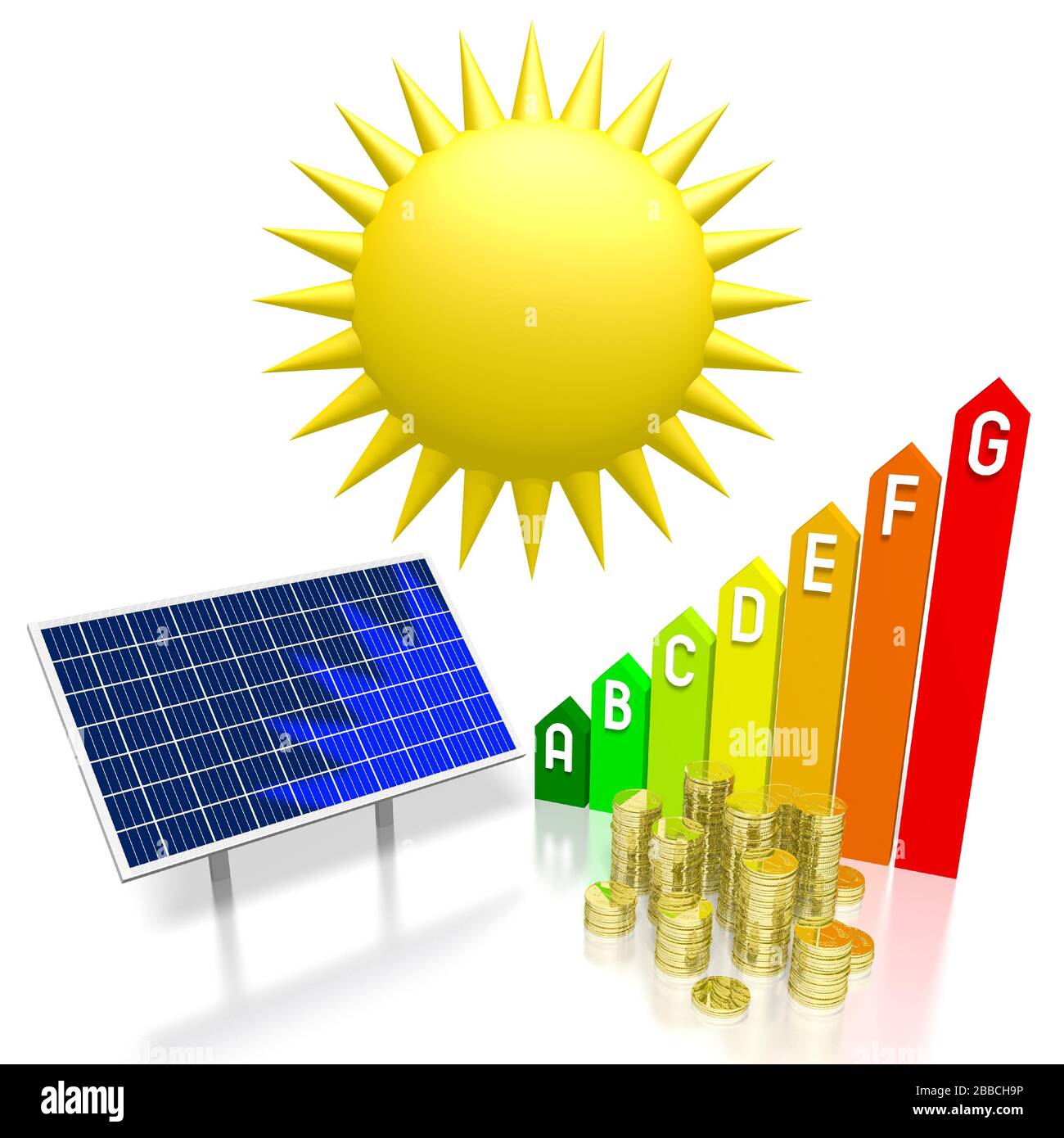 Sun, solar energy concept Stock Photo - Alamy