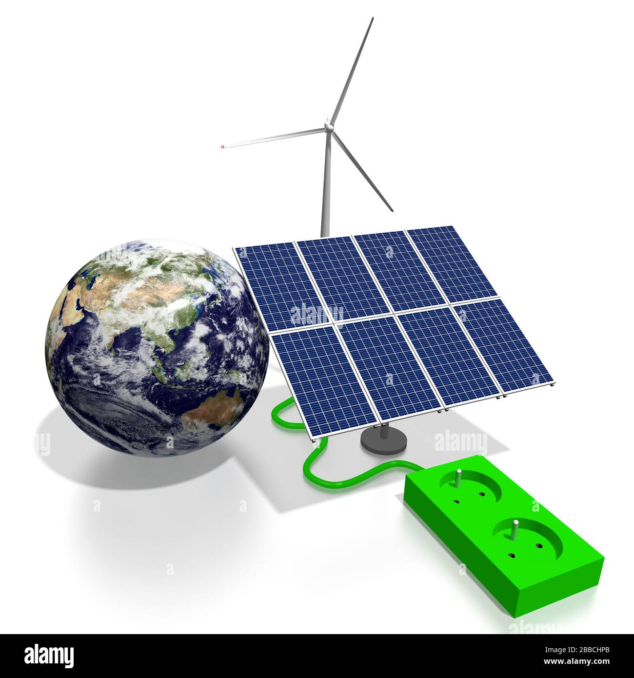 Renewable energy concept Stock Photo - Alamy