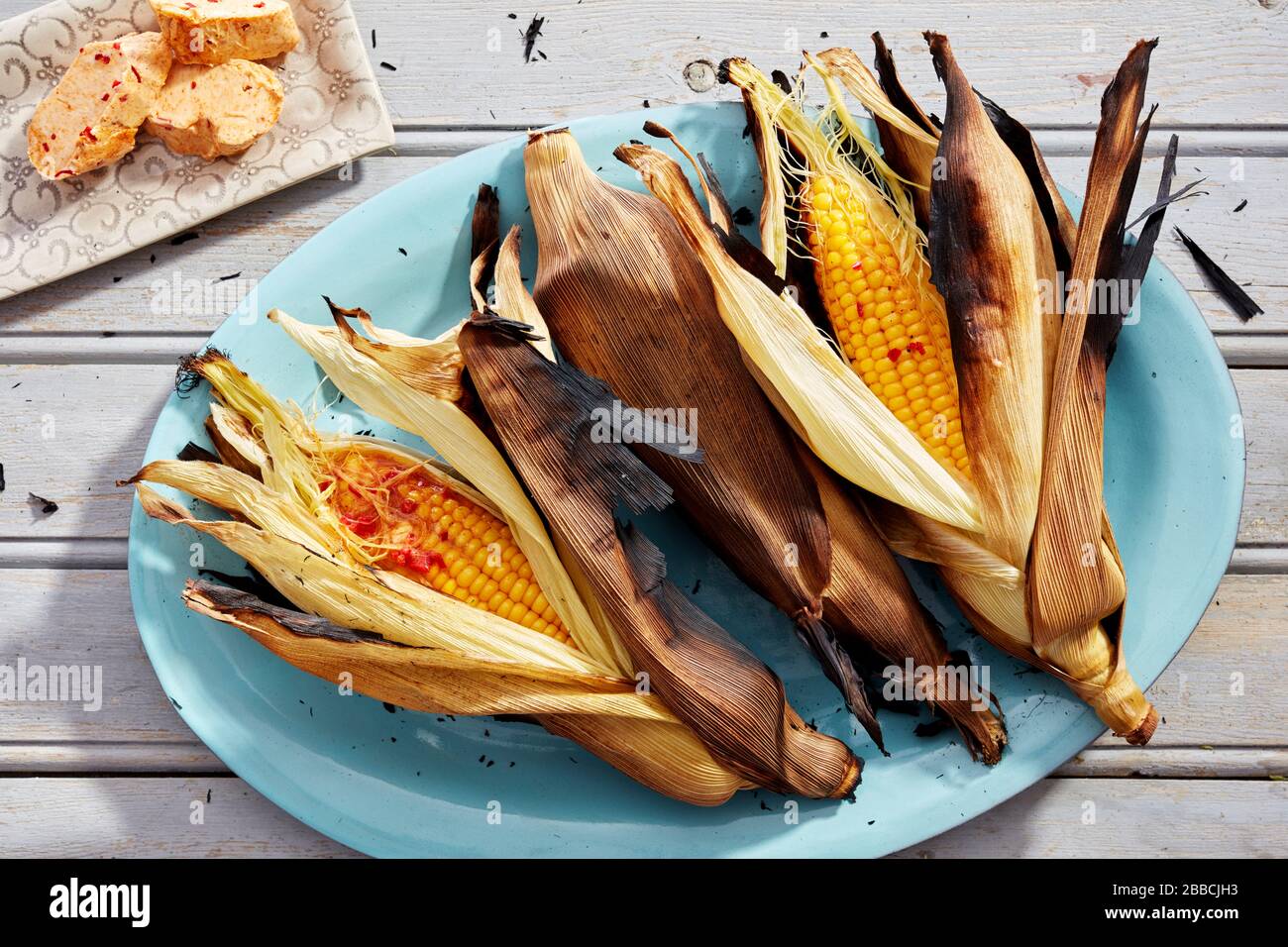cob, corn, food, bbq, grilled, vegetable, yellow, barbecue, healthy ...