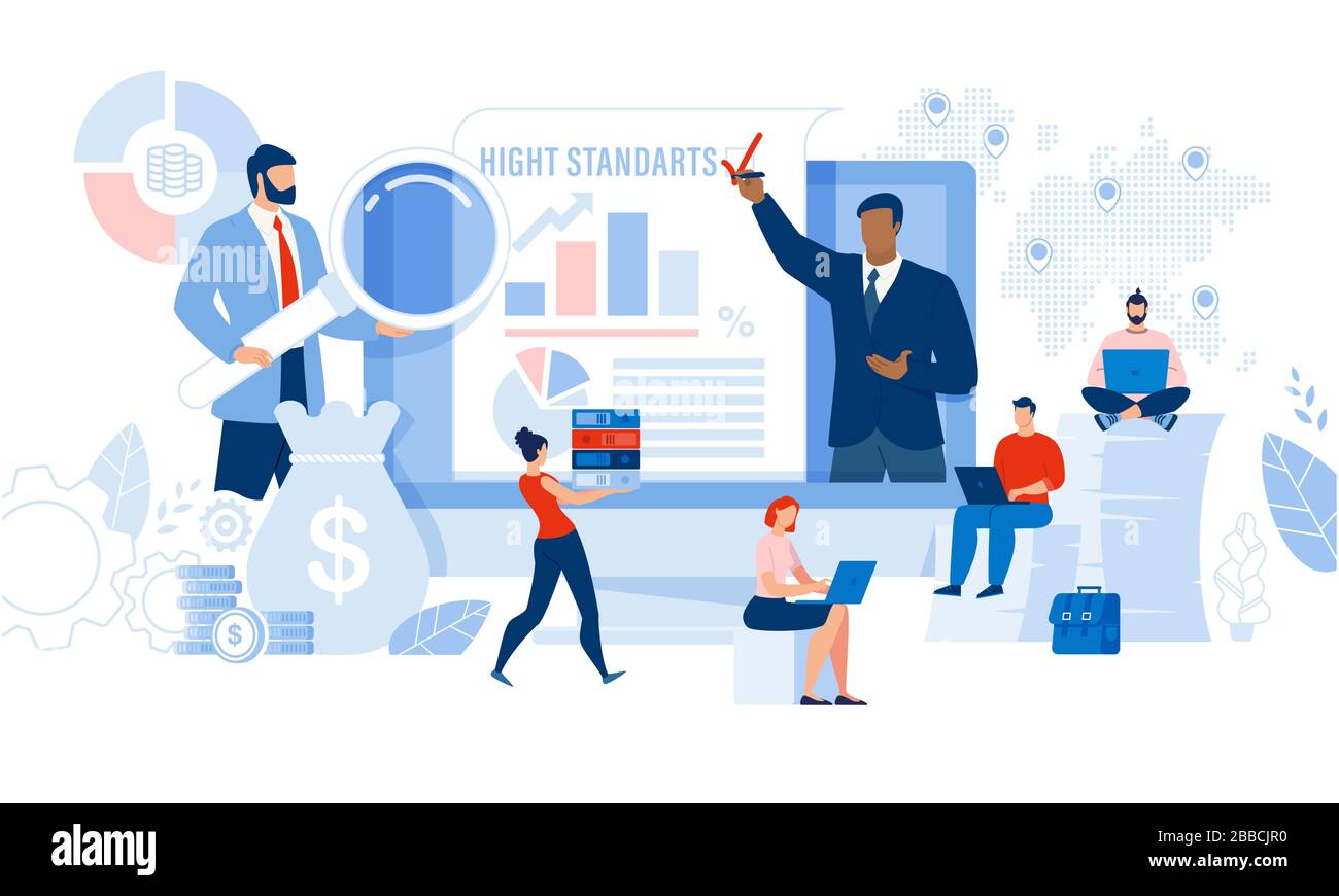 Independent auditor Stock Vector Images - Alamy