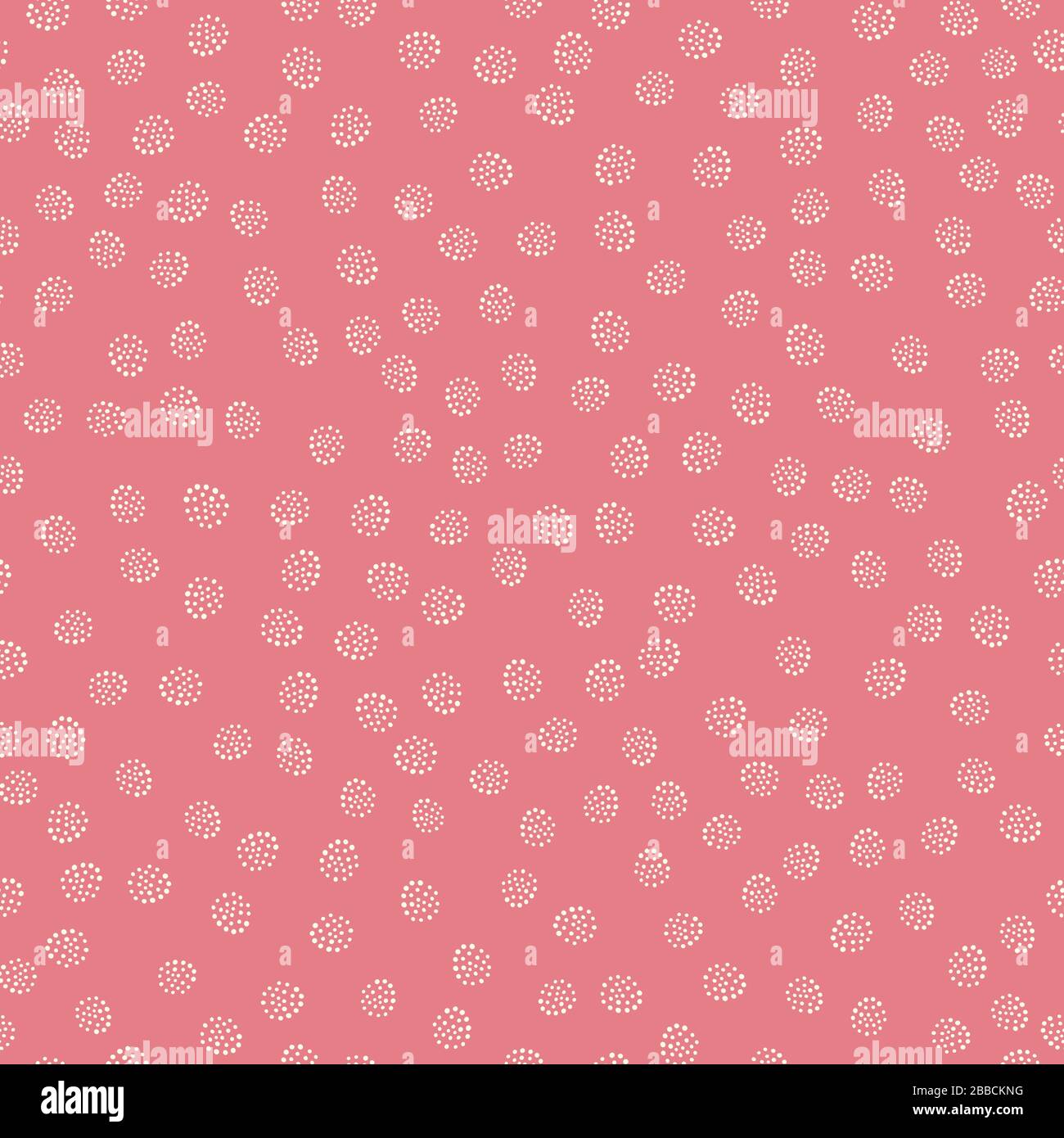 Dot pattern. Abstract vector seamless repeat design background in pink ...