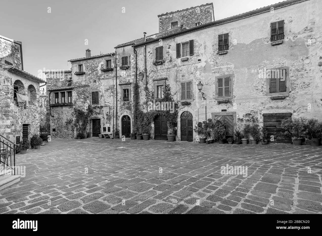 The wonderful Piazza del Castello square in the historic center of ...