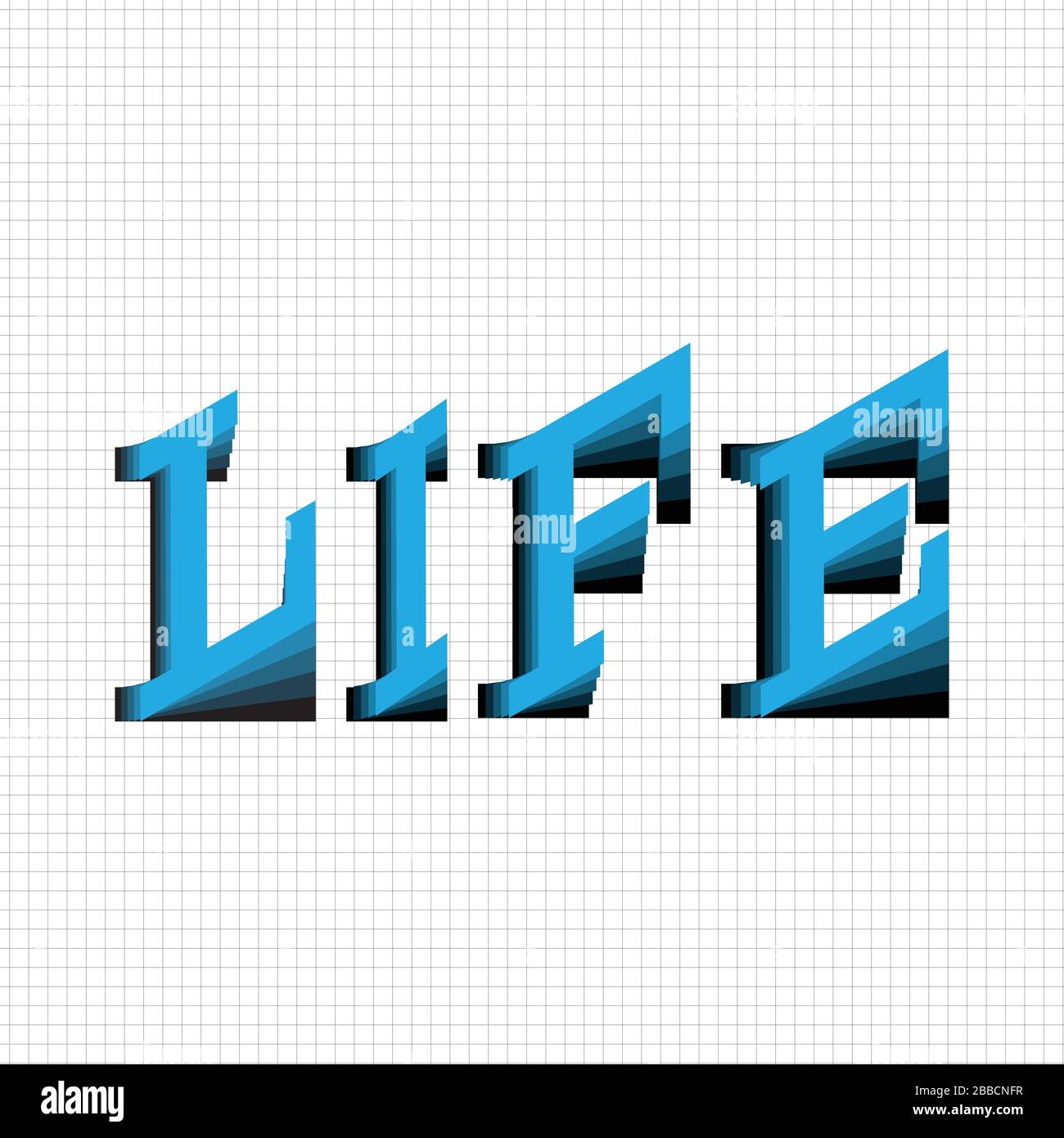 Created flip text effect element, stock vector Stock Vector Image & Art ...