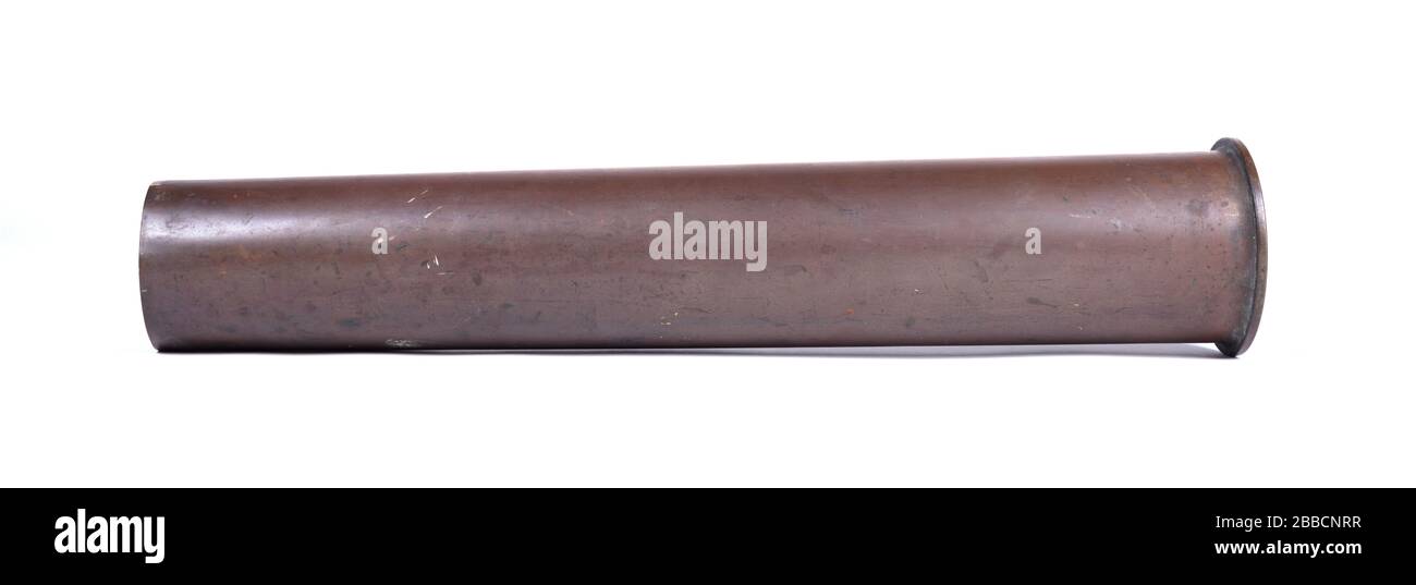 Used artillery shell, ww2 Stock Photo - Alamy