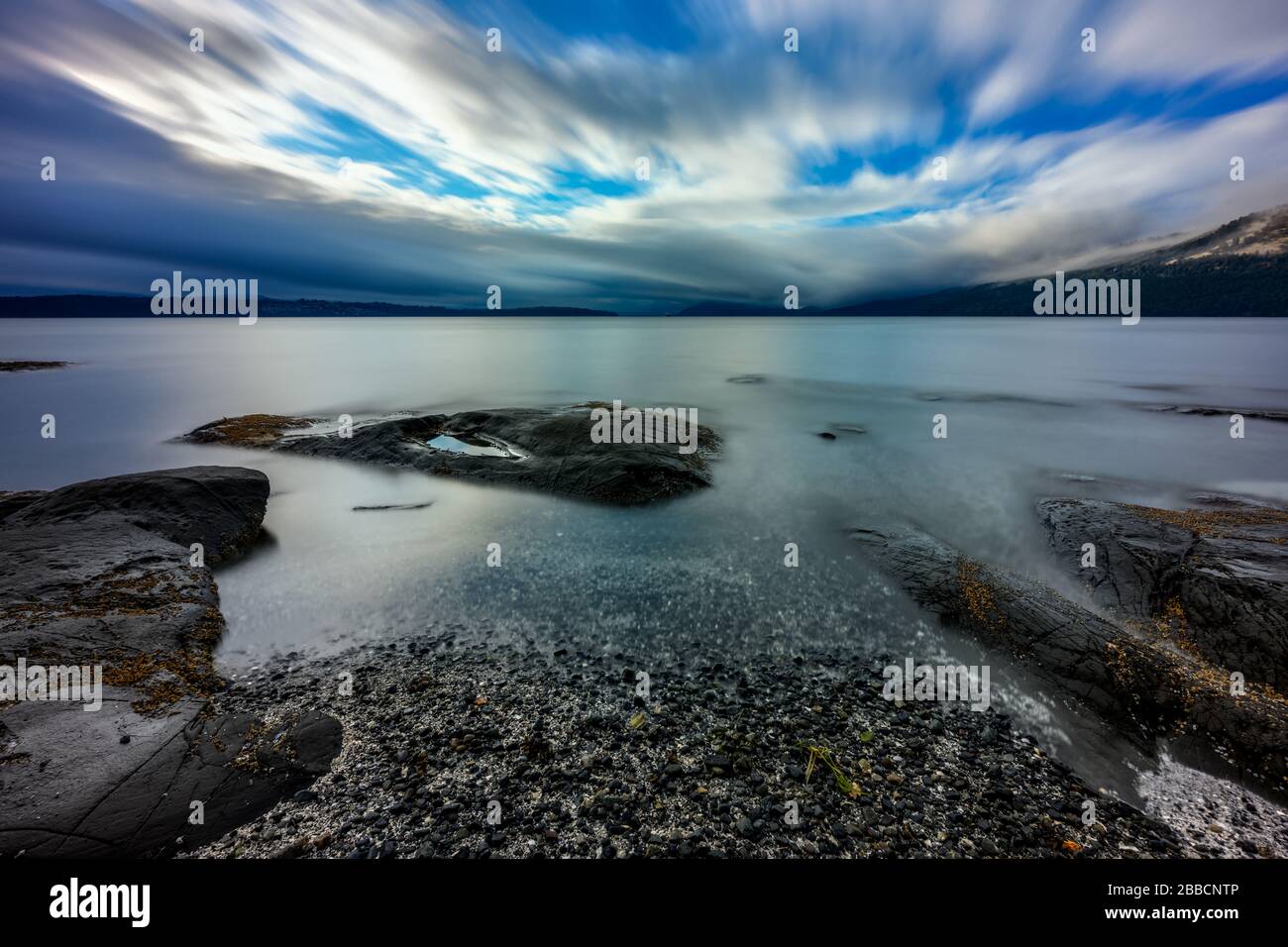 Moses Point, North Saanich, Vancouver Island, BC, Canada Stock Photo ...