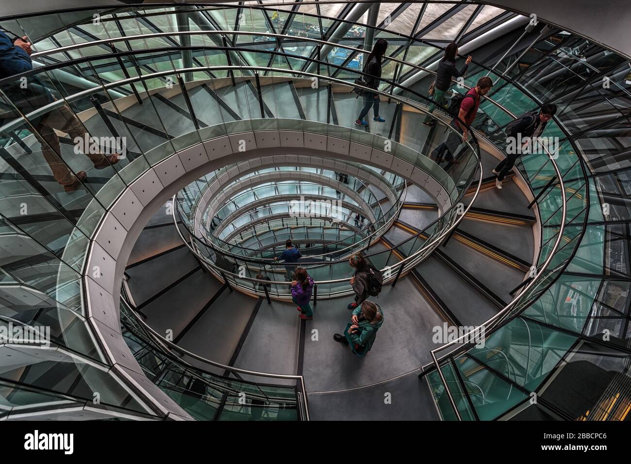 City hall london stairs hi-res stock photography and images - Alamy
