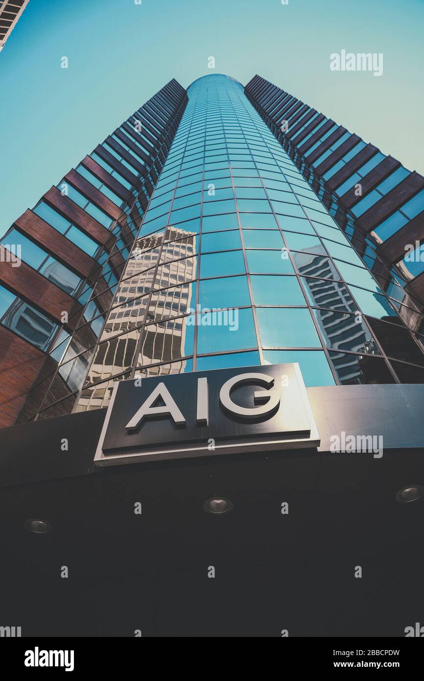 AIG Headquarters in New York, USA Stock Photo - Alamy