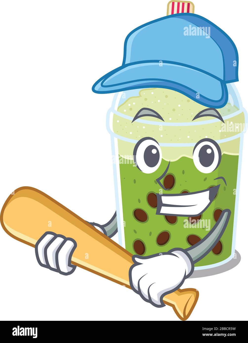 Matcha Bubble Tea Cut Out Stock Images & Pictures - Alamy