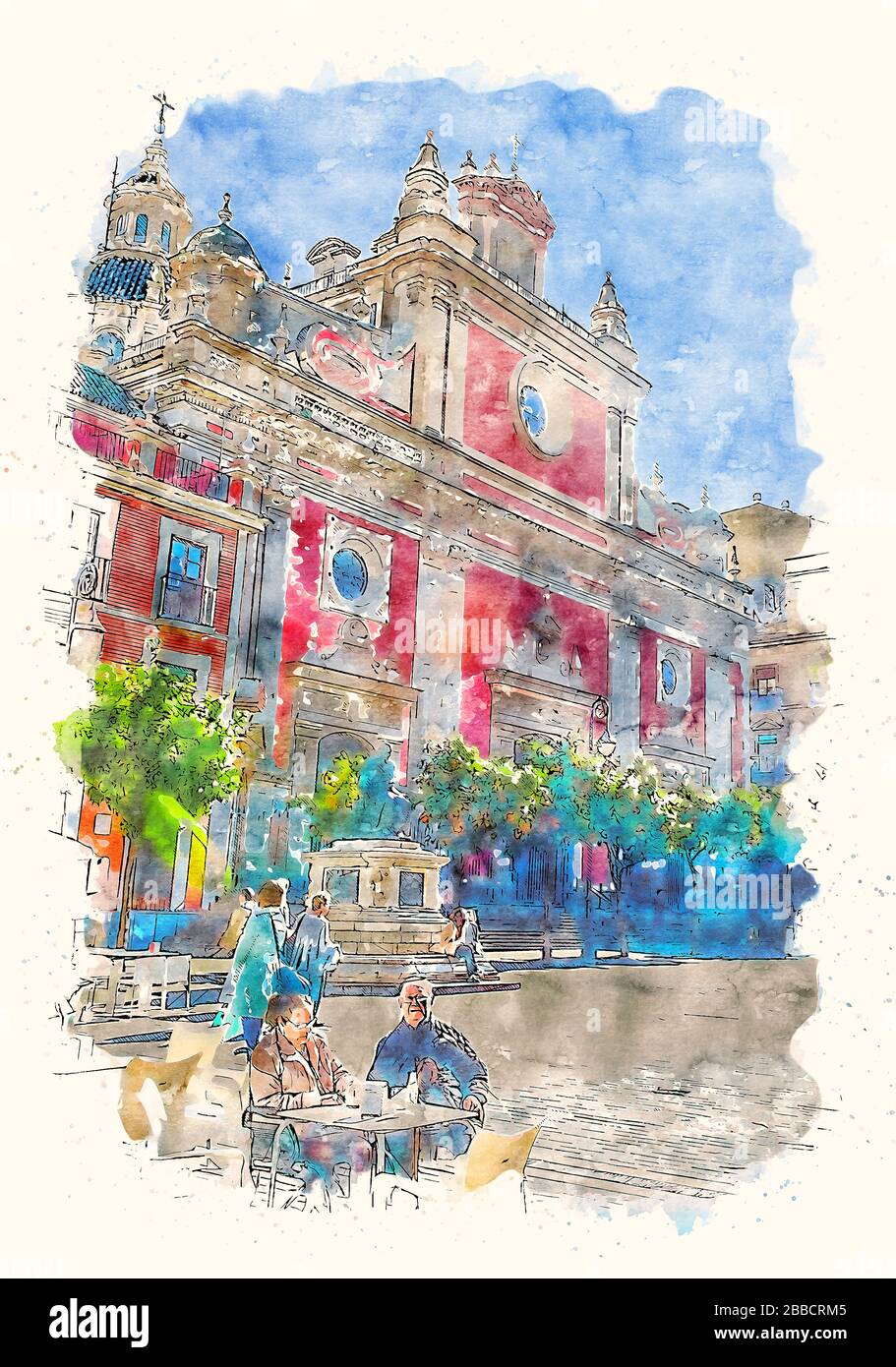 Seville streets hi-res stock photography and images - Alamy