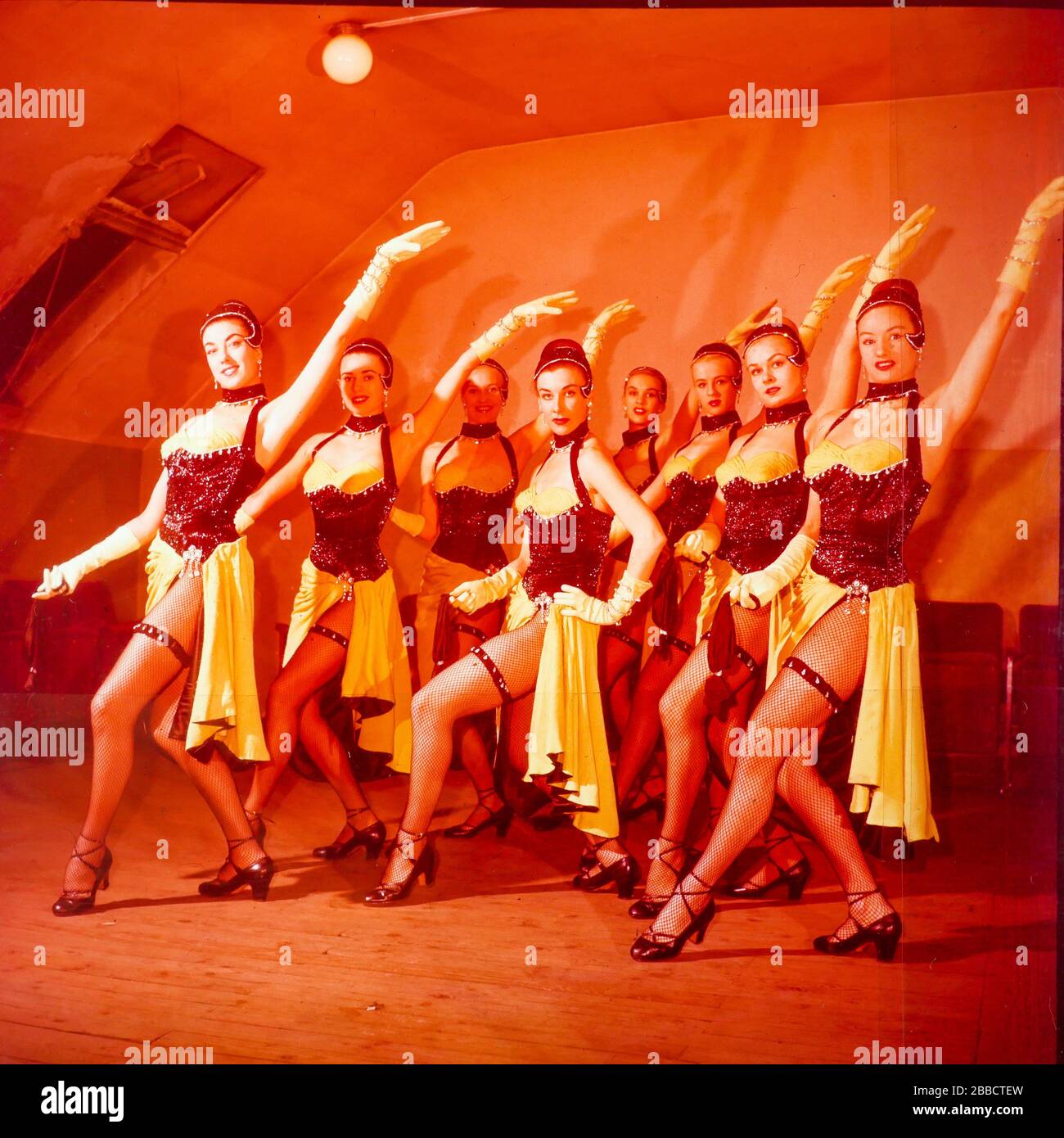 The Blue Bell Girls, circa 1970, France Stock Photo - Alamy