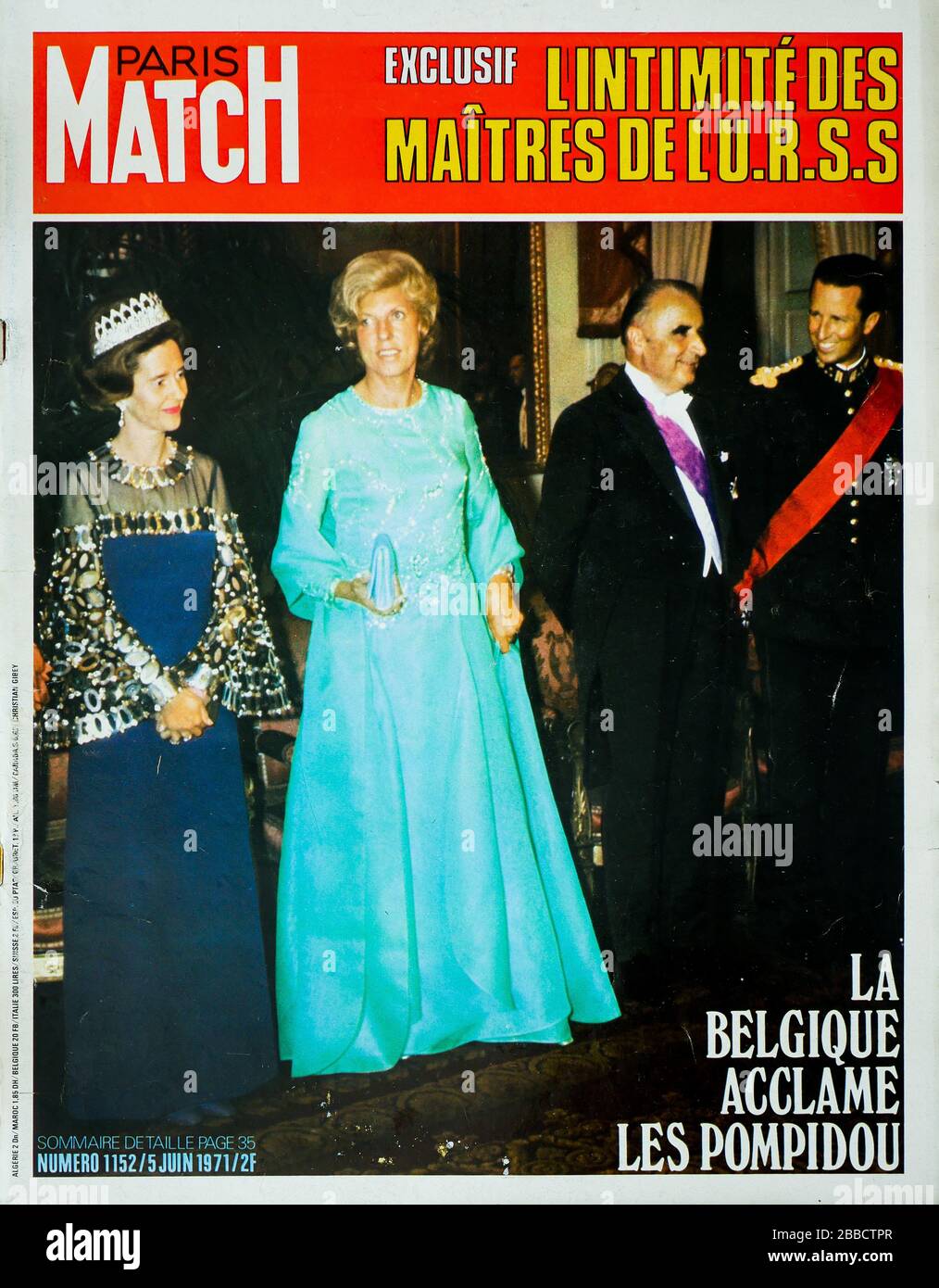 Georges pompidou wife hi-res stock photography and images - Alamy