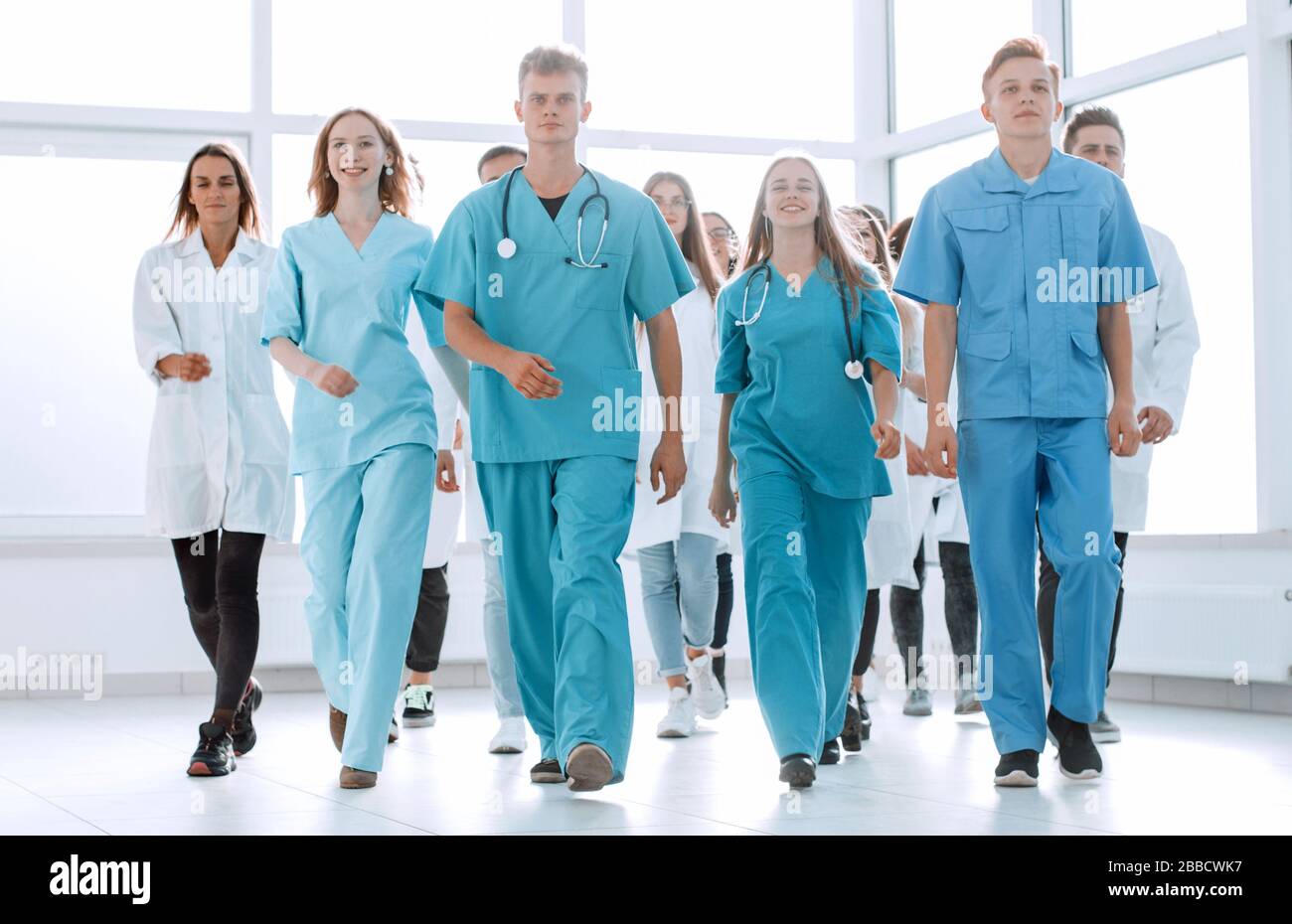 Multiethnic group young medical students hi-res stock photography and ...