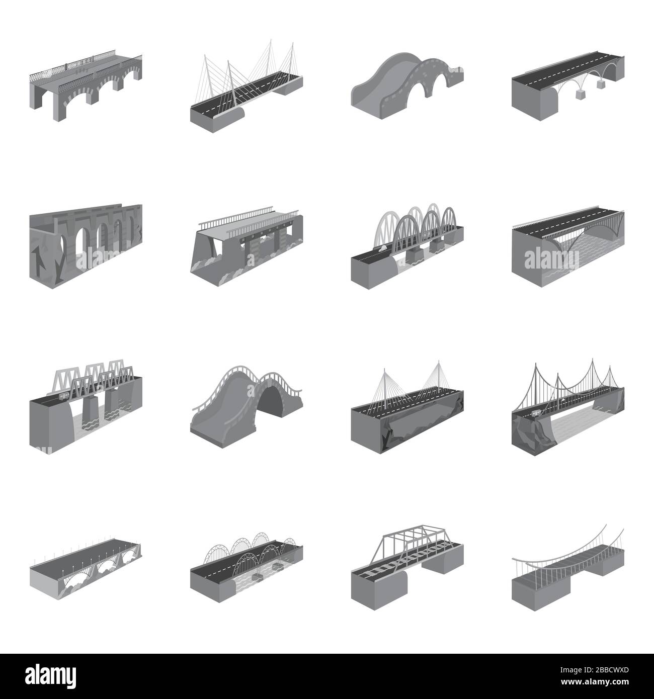 Isolated Object Of Connection And Crossing Symbol Set Of Connection And Design Vector Icon For