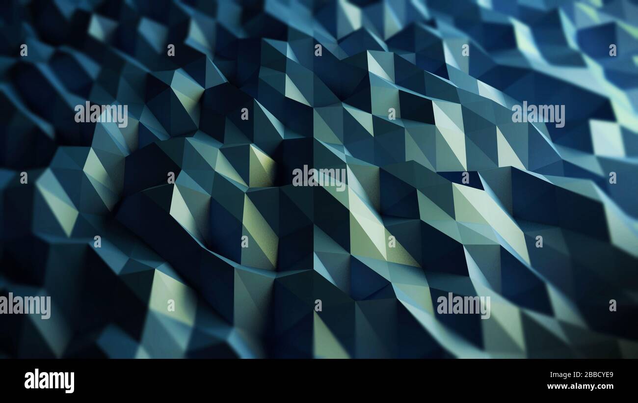 Abstract 3d rendering low poly backgorund Stock Photo - Alamy