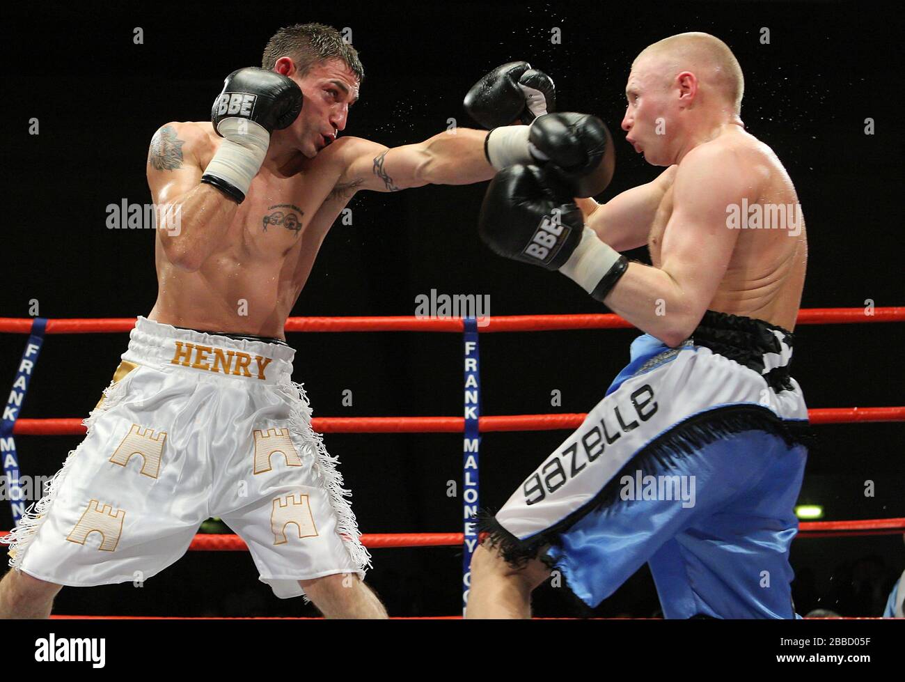 Henry Castle (Salisbury, white shorts) defeats Kevin O'Hara (Bristol ...