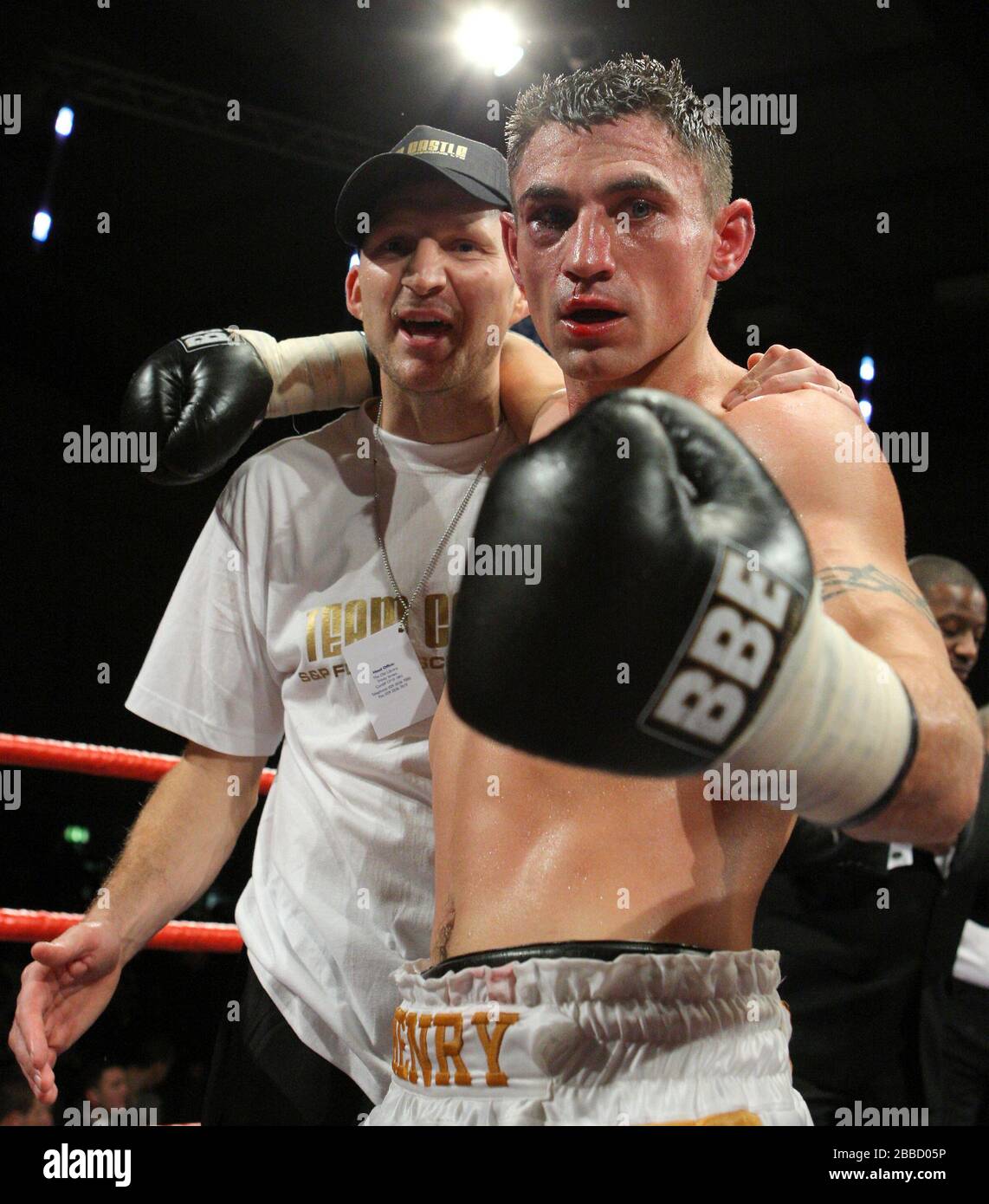 Henry Castle (Salisbury, white shorts) defeats Kevin O'Hara (Bristol ...