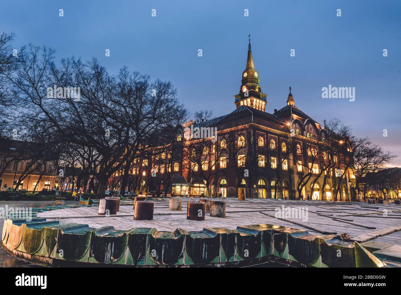 Tower art nouveau building main hi-res stock photography and images - Alamy