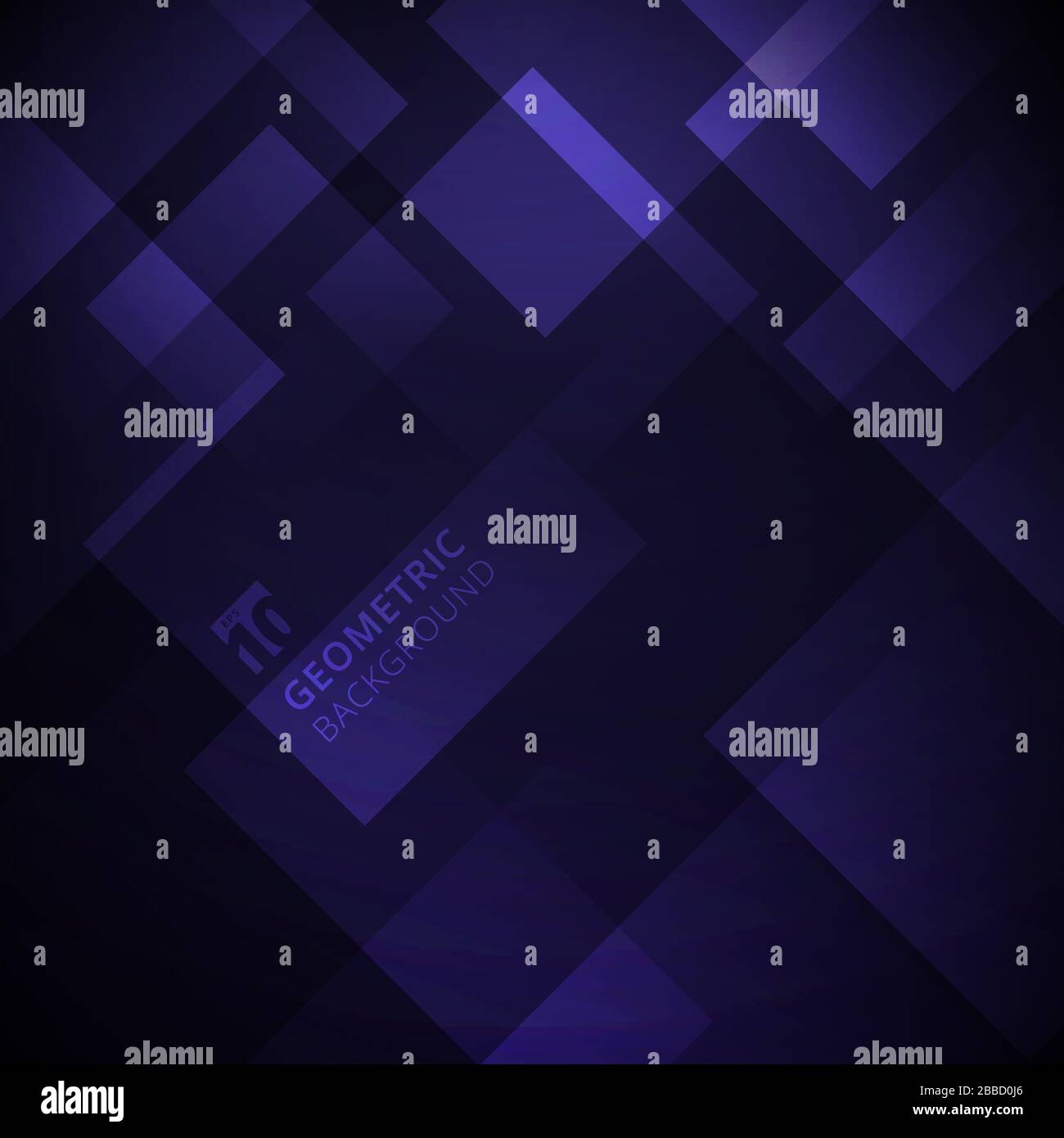 Abstract purple gradient color geometric square overlay modern ...