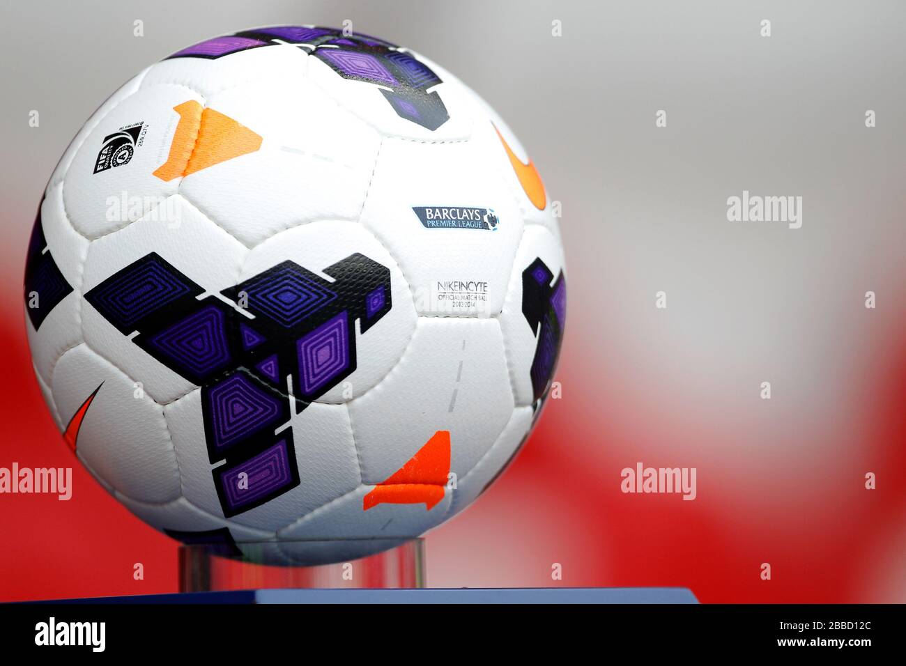 A Premiership branded football Stock Photo - Alamy