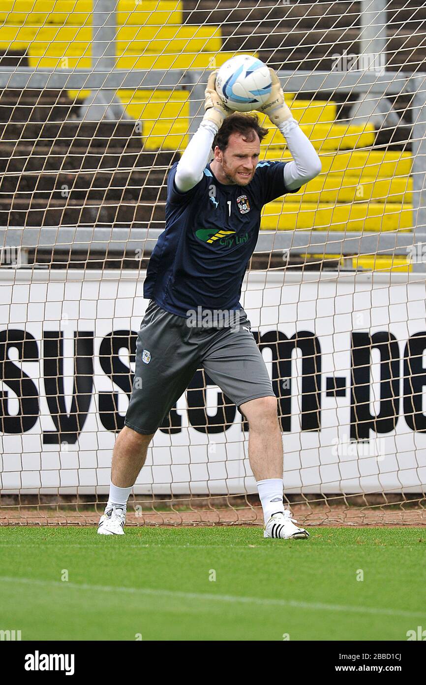 Goalkeeper Joe Murphy, Coventry City Stock Photo - Alamy