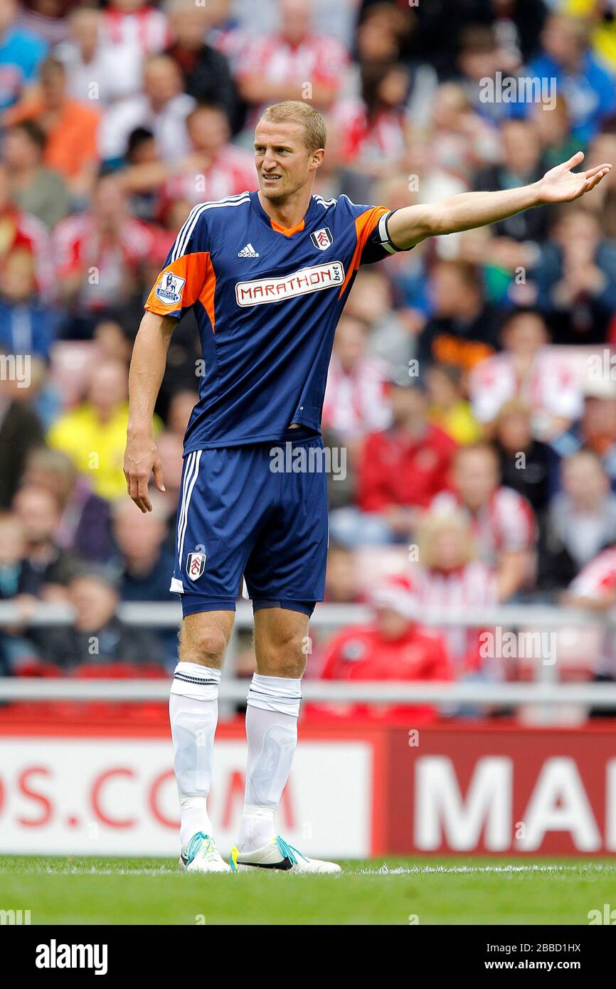 Brede Hangeland, Fulham Stock Photo - Alamy