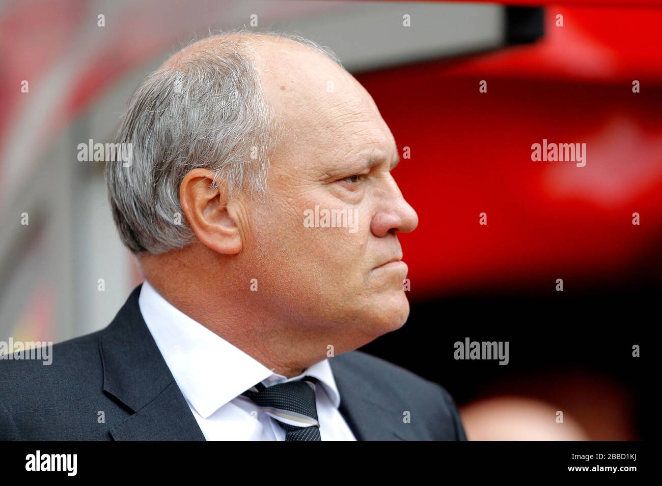 Fulham manager Martin Jol Stock Photo - Alamy