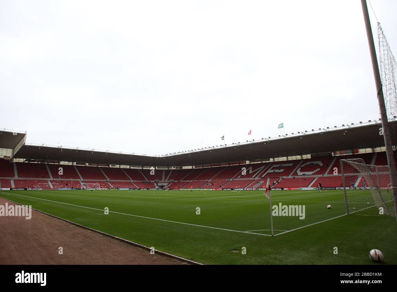 A general view of the Riverside Stadium Stock Photo - Alamy