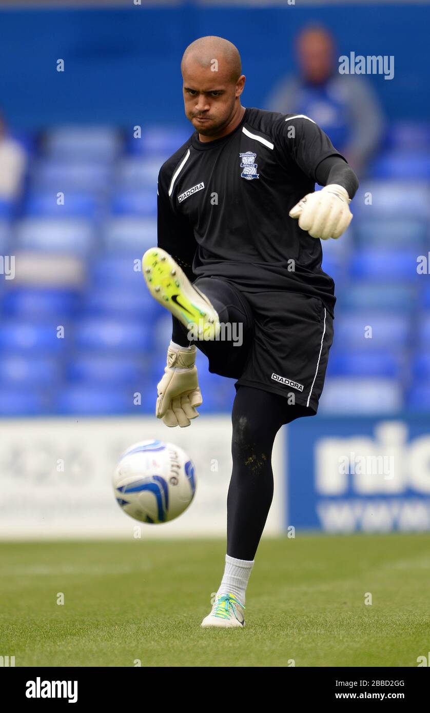 Birmingham City goalkeeper Darren Randolph Stock Photo - Alamy