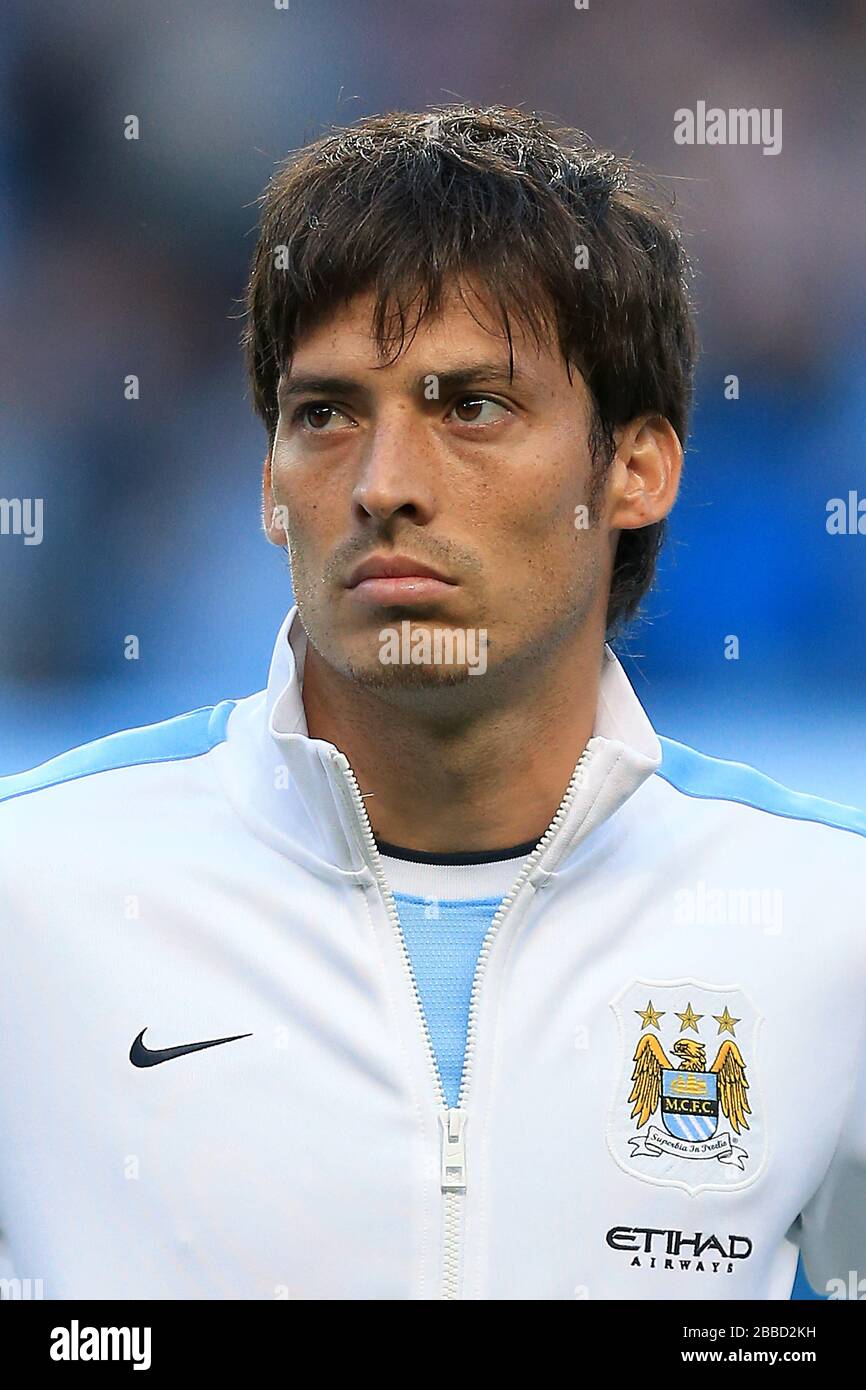 David Silva, Manchester City Stock Photo - Alamy