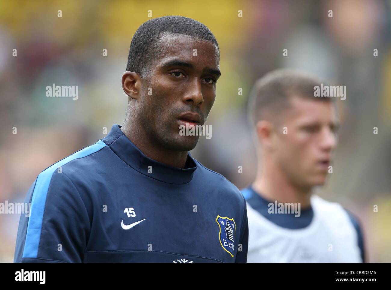 Sylvain Distin, Everton Stock Photo - Alamy