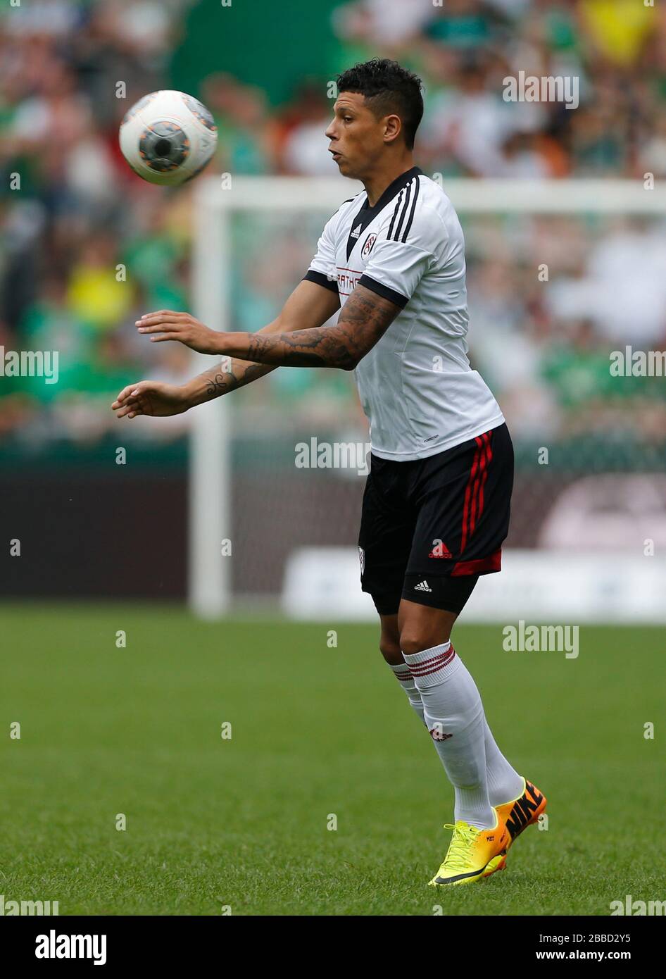 Fulham's Matthew Briggs Stock Photo - Alamy