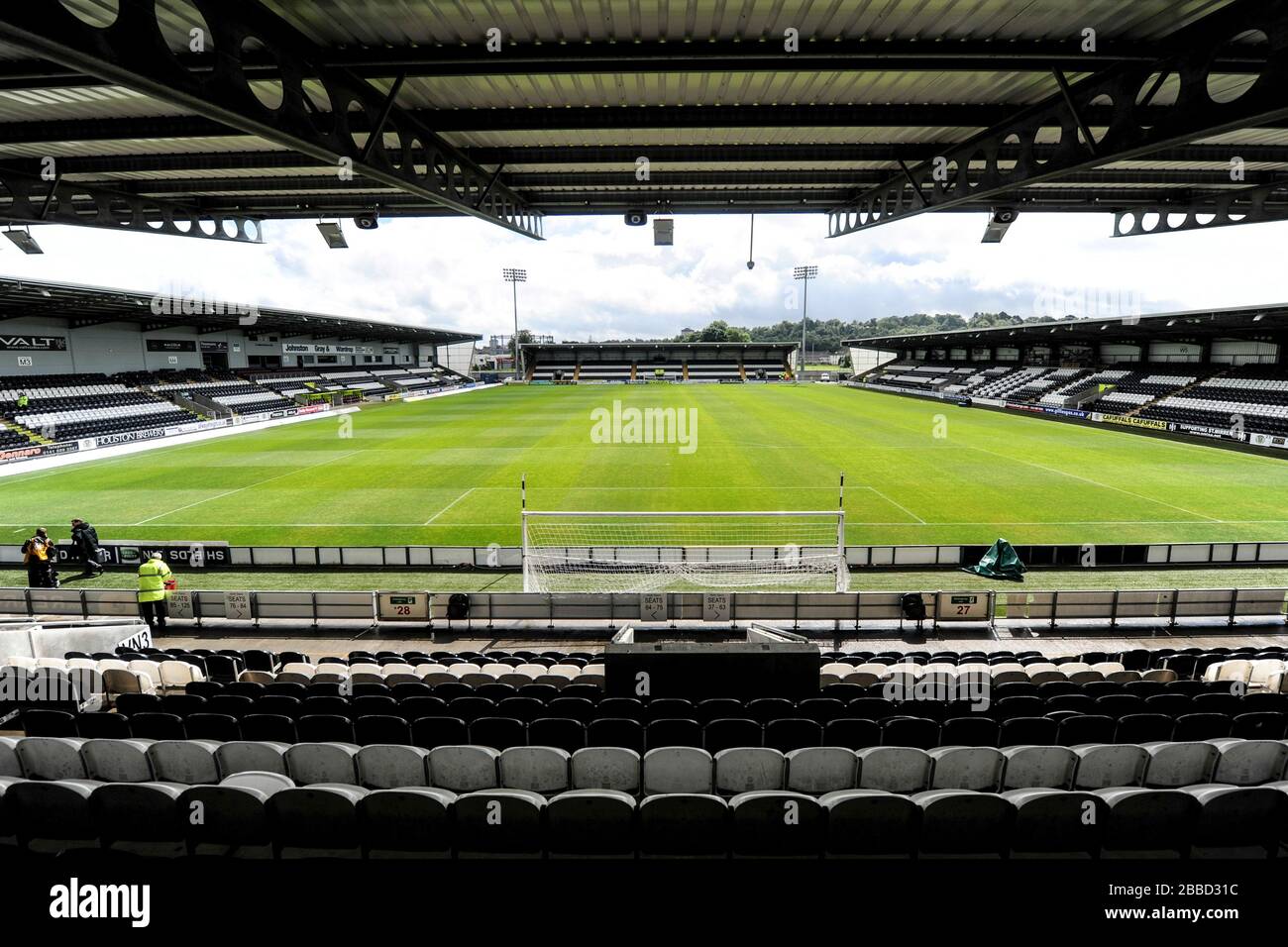 A general view of the ground Stock Photo - Alamy