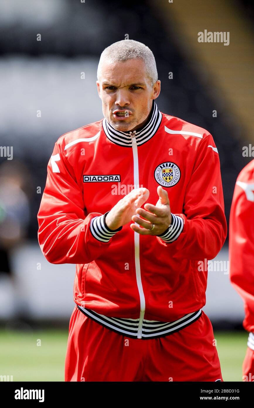 Jim Goodwin, St Mirren Stock Photo - Alamy